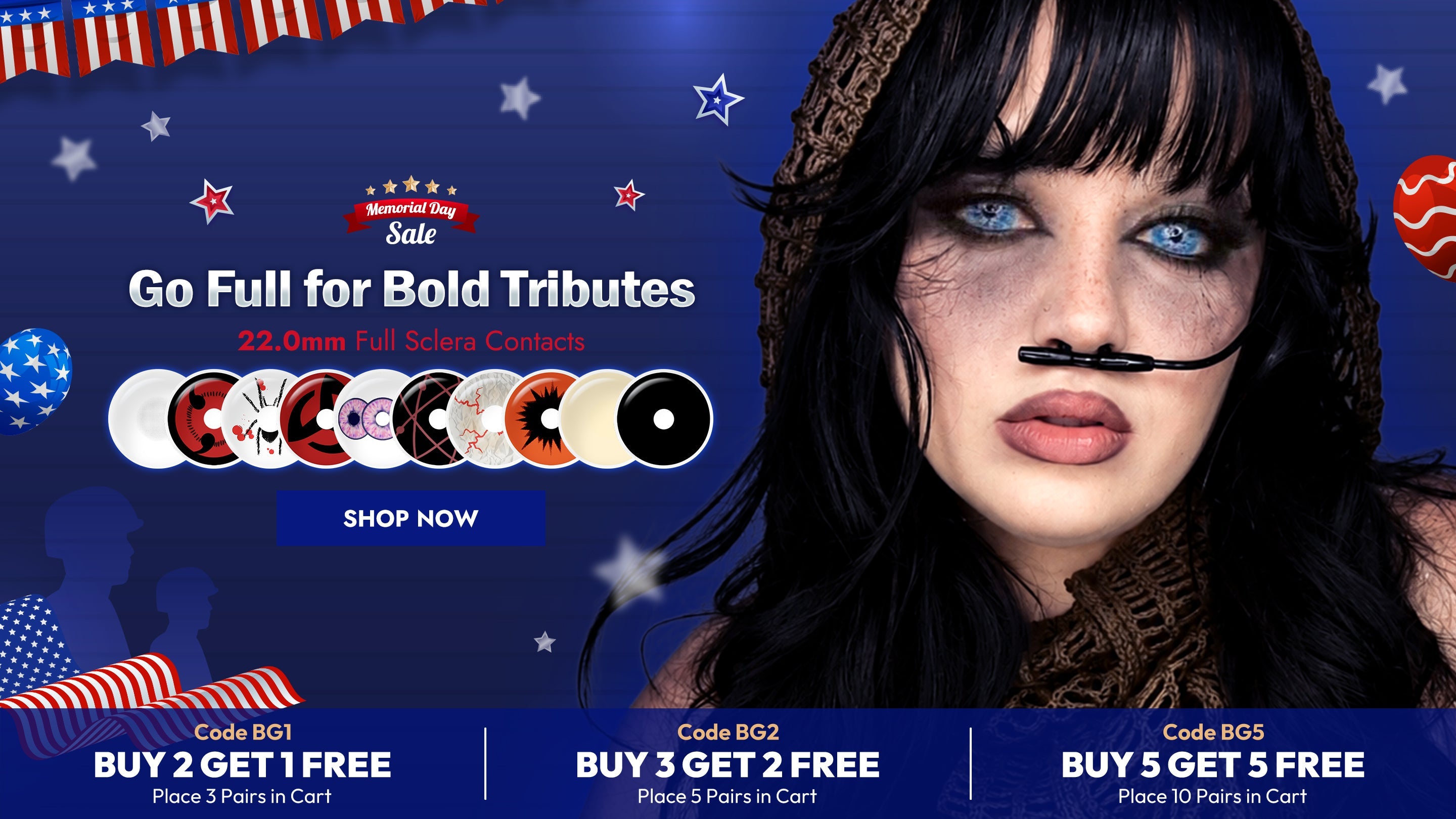 22.0mm Sclera Contacts | 3 Pairs for Just $150 – Twinklens
