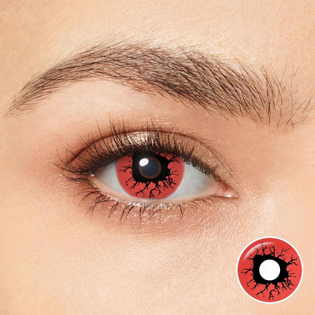 Red Slipknot Cosplay Contacts – twinklens