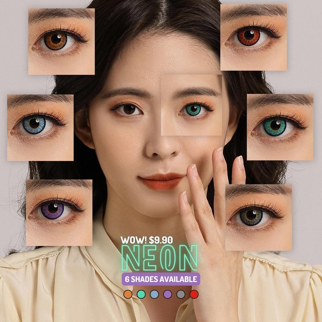Shop WOW! Neon Colored Contacts in 6 Popular Shades – twinklens