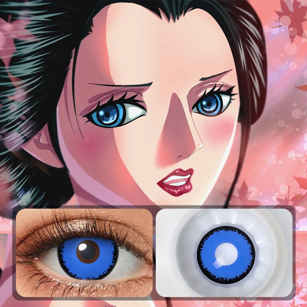 Nico Robin Blue Cosplay Contacts – twinklens